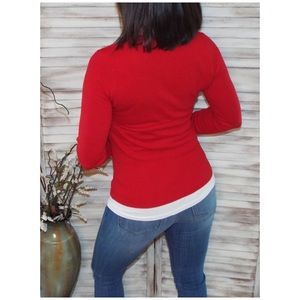 Sweaters | Preppy Cardigan Button Down Sweater Red 112 | Poshmark
